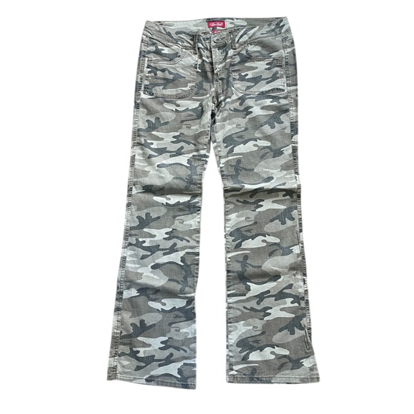 BeBop | Pants & Jumpsuits | Vintage Y2k Bebop Camouflage Low Rise Flare ...